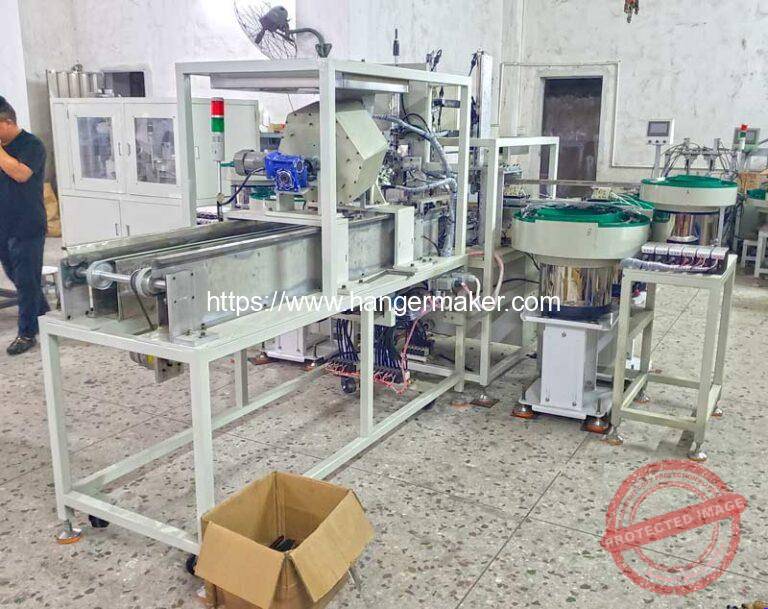 Automatic Pants Hanger Hook Inserting and Clip Assembling Machine ...