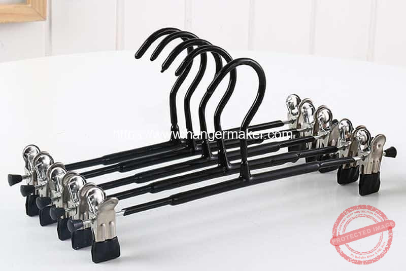 Pneumatic Pressing Type Pants Hanger Metal Clips Spring Assembling ...