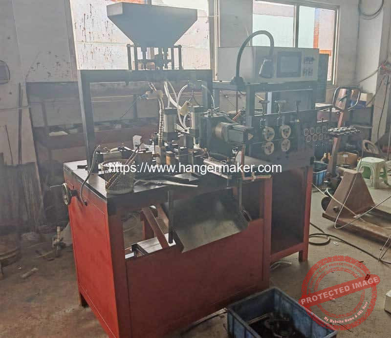 Automatic Wall Mounted Hook Steel Wire Double Head Ball Welding Machine ...